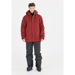 SLOPE Herren Skijacke "Chescott", rot, Gr. L, unifarben, 100% Polyamid, Jacken, Mit hoher Wassers&auml;ule und funktionalen Details