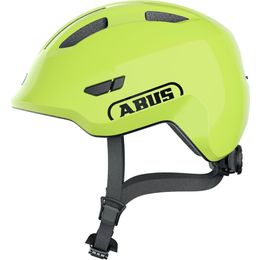 Abus Kinderfahrradhelm "SMILEY 3.0", M Kopfumfang: 50cm - 55cm, gelb, Helme