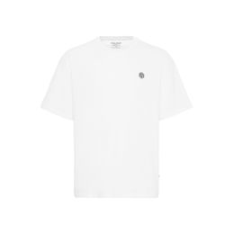 Blend Herren Rundhalsshirt "Rundhalsshirt BHBamo", wei&szlig;, Gr. S, Obermaterial: 100% Baumwolle CO., Shirts