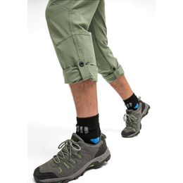 Maier Sports Herren Funktionshose "Nil", gr&uuml;n, Gr. 52, 90% Polyamid, 10% Elasthan, Hosen, Herren Wanderhose, atmungsaktive Outdoor-Hose mit Roll up