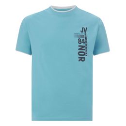 Jan Vanderstorm Herren T-Shirt "T-Shirt FLEMMING", blau, Gr. XL, Obermaterial: 100% Baumwolle CO., Shirts