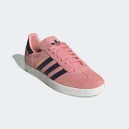 Herren Sneaker "GAZELLE", adidas originals, Gr. 38,5, wei&szlig;, Leder, Synthetik, Schuhe
