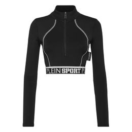 Plein Sport Kinder Lauftop "Sport Top", schwarz, Gr. XL, Obermaterial: 92% Polyester, 8% Elasthan, Tops