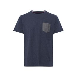 FQ1924 Damen T-Shirt "T-Shirt FQDante", blau, Gr. S, Obermaterial: 95% Baumwolle CO. 5% Viskose CV., Shirts