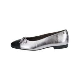 Paul Green Damen Ballerina "Paul Green Ballerinas Leder", Gr. 37, schwarz, Leder, Schuhe