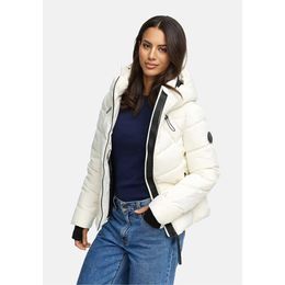 Marikoo Damen Winterjacke "Yukanii"sanftes wei&szlig;, Gr. L, Obermaterial: 100% Polyester. Futter: 100% Polyester. Wattierung: 100% Polyester.