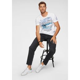 CAMP DAVID Herren Loose-fit-Jeans "CO:NO", schwarz, Gr. 38, unifarben, Denim/Jeans, Obermaterial: 98% Baumwolle, 2% Elasthan, Jeans, mit markanten