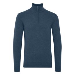 11 Project Herren Troyer "Troyer PRMelville", blau, Gr. XXL, meliert, Obermaterial: 100% Baumwolle CO., Pullover