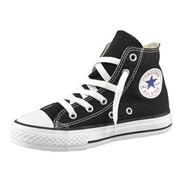 Converse Kinder Sneaker "Kinder Chuck Taylor Hi", Gr. 30, schwarz, Textil, Schuhe, f&uuml;r Kinder