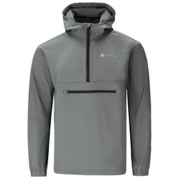 Virtus Herren Trainingsjacke "Jayson", grau, Gr. XXL, unifarben, 88% Polyamid, 12% Elasthan, Jacken, Im Anorak-Design mit Stretchfunktion