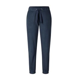 STOOKER WOMEN Damen Sporthose "JUDY II Sporthose", blau, Gr. S, angeraute Sweatware, 70% Polyester, 27% Baumwolle, 3% Elasthan, Hosen, Sporthose