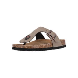 CRUZ Damen Sandale "Barns", Gr. 42, grau, Synthetik, Schuhe, mit verstellbarem Zehentrennerriemen