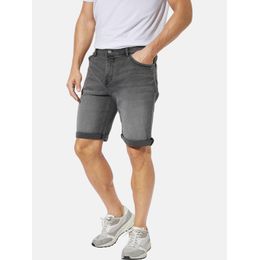 Babista Herren Bermudas "Jeansbermuda CARZINI", grau, Gr. 58, Obermaterial: 99% Baumwolle CO. 1% Elasthan EL., Hosen