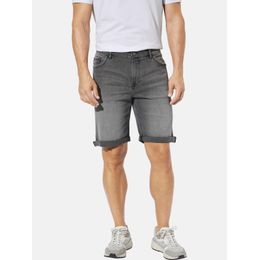 Babista Herren Bermudas "Jeansbermuda CARZINI", grau, Gr. 52, Obermaterial: 99% Baumwolle CO. 1% Elasthan EL., Hosen