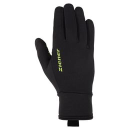 Ziener Multisporthandschuhe "ISANTO-Z TOUCH glove"schwarz.bitter lemon, Gr. 11, Materialmix, Handschuhe
