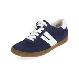 Paul Green Damen Sneaker "Paul Green Sneaker Leder", Gr. 36blau, wei&szlig;, Leder, Schuhe