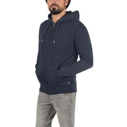 !Solid SOLID Herren Kapuzensweatjacke "Kapuzensweatjacke SDBertiZip", blau, Gr. XXL, Obermaterial: 70% Baumwolle CO. 30% Polyester PES., Sweatjacken