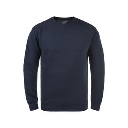 INDICODE Herren Longpullover "Sweatshirt IDBronn", blau, Gr. M, Obermaterial: 60% Baumwolle CO. 40% Polyester PES., Sweatshirts