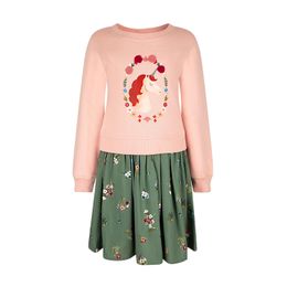 happy girls M&auml;dchen Sommerkleid "dress", rosa, Gr. 146, Stoff, 100% Baumwolle, Kleider