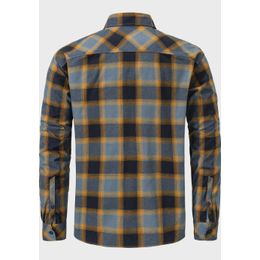Sch&ouml;ffel SCH&Ouml;FFEL Herren Outdoorhemd "Hiking Shirt Style Poplar MNS", blau, Gr. 54, Oberstoff: 60% Baumwolle, 40% Polyester, Hemden