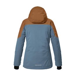 Killtec M&auml;dchen Skijacke "KSW 340 GRLS SKI JCKT", blau, Gr. 140, Obermaterial: 100% Polyester;Obermaterial 2: 100% Polyester;Futter: 100%
