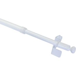 Scheibenstange Gardinia, &Oslash;:10mm, wei&szlig;, Gardinenstangen, "Klemmstange Filigrano Kugel", Serie Press&Go