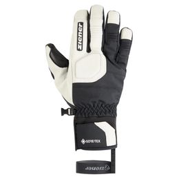 Ziener Herren Skihandschuhe "GINOS-Z GTX PR glove man", wei&szlig;, Gr. 8,5, Materialmix, Handschuhe