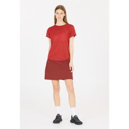 WHISTLER Damen Sommerrock "Maura", rot, Gr. 34, unifarben, 90% Polyamid, 10% Elasthan, R&ouml;cke, im robusten Design f&uuml;r Outdooraktivit&auml;ten