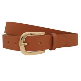 AnnaMatoni Damen Lederg&uuml;rtel "AnnaMatoni Lederg&uuml;rtel Flora Lederg&uuml;rtel Flora", braun, Gr. 125, 100% Leder, G&uuml;rtel