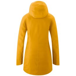 Maier Sports Damen Funktionsjacke "Henni", gelb, Gr. 36, 100% Polyester, Jacken, Sportlicher Outdoormantel f&uuml;r Outdoor und City, leicht wattiert