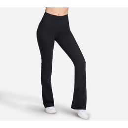 Skechers Damen Funktionshose "GOFLEX SLIM PANT"schwarz, Gr. XS, Obermaterial: 79% Polyester, 21% Elasthan, Hosen, mit aufgesetzten Ges&auml;&szlig;taschen, aus