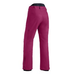 Maier Sports Damen Skihose "EDDI"magenta, Gr. 42, 100% Polyester, Hosen, Damen Schneehose atmungsaktiv und wasserdicht Regular Fit