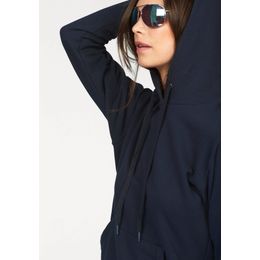 Damen Kapuzensweatshirt "Classic hooded Sweat Lady-Fit", blau, Gr. XXL, Fruit of the Loom, unifarben, Sweatware, Obermaterial: 80% Baumwolle, 20%