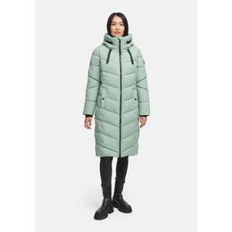 Navahoo Damen Winterjacke "Schmatzibär"smokey mint, Gr. M, Obermaterial: 100% Polyester; Innenseite: 100% Polyester; Futter: 100% Polyester, Jacken,