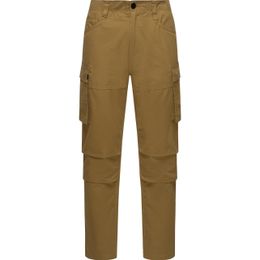 Ragwear Herren Cargohose "Merly Long", braun, Gr. 33, Material: 100% Baumwolle, Hosen, modische Herren Cargo mit gro&szlig;en Pattentaschen