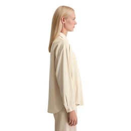 Marc O'Polo MARC O'POLO Damen Langarmbluse "aus TENCEL Lyocell", beige, Gr. 32, unifarben, Obermaterial: 100% Lyocell, Blusen