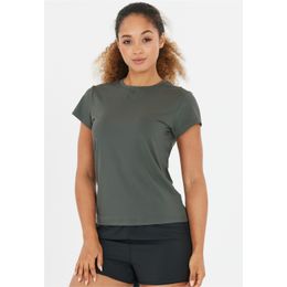 ENDURANCE ATHLECIA ATHLECIA Damen Funktionsshirt "Almi", gr&uuml;n, Gr. 44, unifarben, 88% Polyester, 12% Elasthan, Shirts, mit atmungsaktiver Eigenschaft