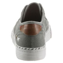 Mustang Shoes Damen Slip-On Sneaker "Schlupfschuh, Freizeitschuh", Gr. 44, grau, Lederimitat, Textil, Schuhe, Slipper, Schlupfschuh, Freizeitschuh