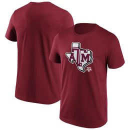 Fanatics Damen T-Shirt "Fanatics Shirt Texas A&M Aggies Hometown Graphic"rot, Gr. XL, 100% Baumwolle, Shirts