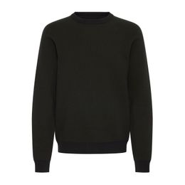 Blend Herren Strickfleece-Pullover "Strickpullover BHPullover", schwarz, Gr. S, Obermaterial: 70% Baumwolle CO. 30% Nylon NY., Pullover