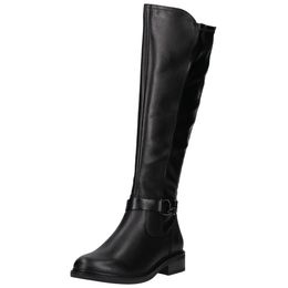 Remonte Damen Stiefel "Remonte Stiefel Leder/Synthetik", Gr. 39, schwarz, Leder, Synthetik, Schuhe