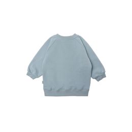 Liliput M&auml;dchen Sweatshirt "Toast", blau, Gr. 98, bedruckt, 80% Baumwolle, 20% Polyester, Sweatshirts, aus super weichem Material