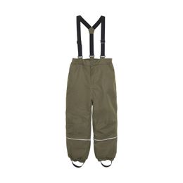 Minymo Jungen Skihose "Skihose MISnow", gr&uuml;n, Gr. 140, Obermaterial: 100% Polyester PES., Hosen