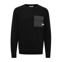11 Project Herren Longpullover "Sweatshirt PRPelle", schwarz, Gr. XL, Obermaterial: 100% Baumwolle CO., Sweatshirts