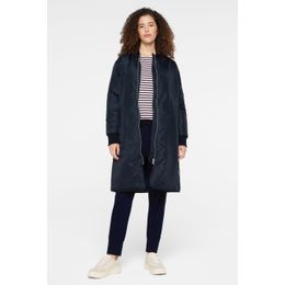 Damen Langjacke, blau, Gr. XXXL, SENSES.THE LABEL, unifarben, Web, Material: 100% Polyester, Futter: 100% Polyester, F&uuml;llung: 100% Polyester, Jacken,