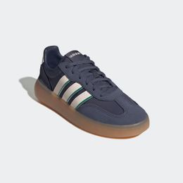 Sneaker "BARREDA DECODE", adidas Sportswear, Gr. 40,5, grün, Leder, Textil, Schuhe, Design auf den Spuren des adidas Handball Spezial