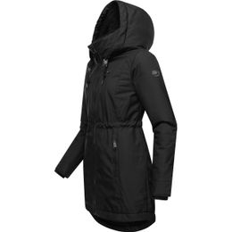 Ragwear Damen Winterjacke "Dakkota", schwarz, Gr. M, Au&szlig;enmaterial: 100% Polyester; Innenfutter: 100% Polyester; Wattierung: 100% Polyester, Jacken,