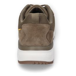 Camel Active Damen Sneaker, Gr. 42, gr&uuml;n, Nubukleder, Textil, Schuhe, Chunky Sneaker, Schn&uuml;rschuh, Freizeitschuh mit Schn&uuml;rung