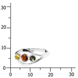 OSTSEE-SCHMUCK Damen Fingerring "OSTSEE-SCHMUCK Ring Herdis Ring Herdis", 60 (19,1), Silber 925 (Sterlingsilber), silber, Silber 925