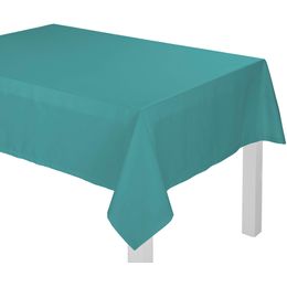 Tischdecke WIRTH, B:80cm L:80cm, blau, Baumwolle, Polyester, Tischdecken, "NEWBURY"